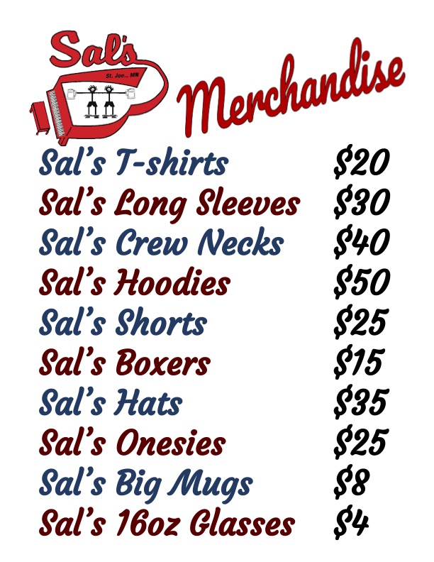 Merchandise – Sal's Bar